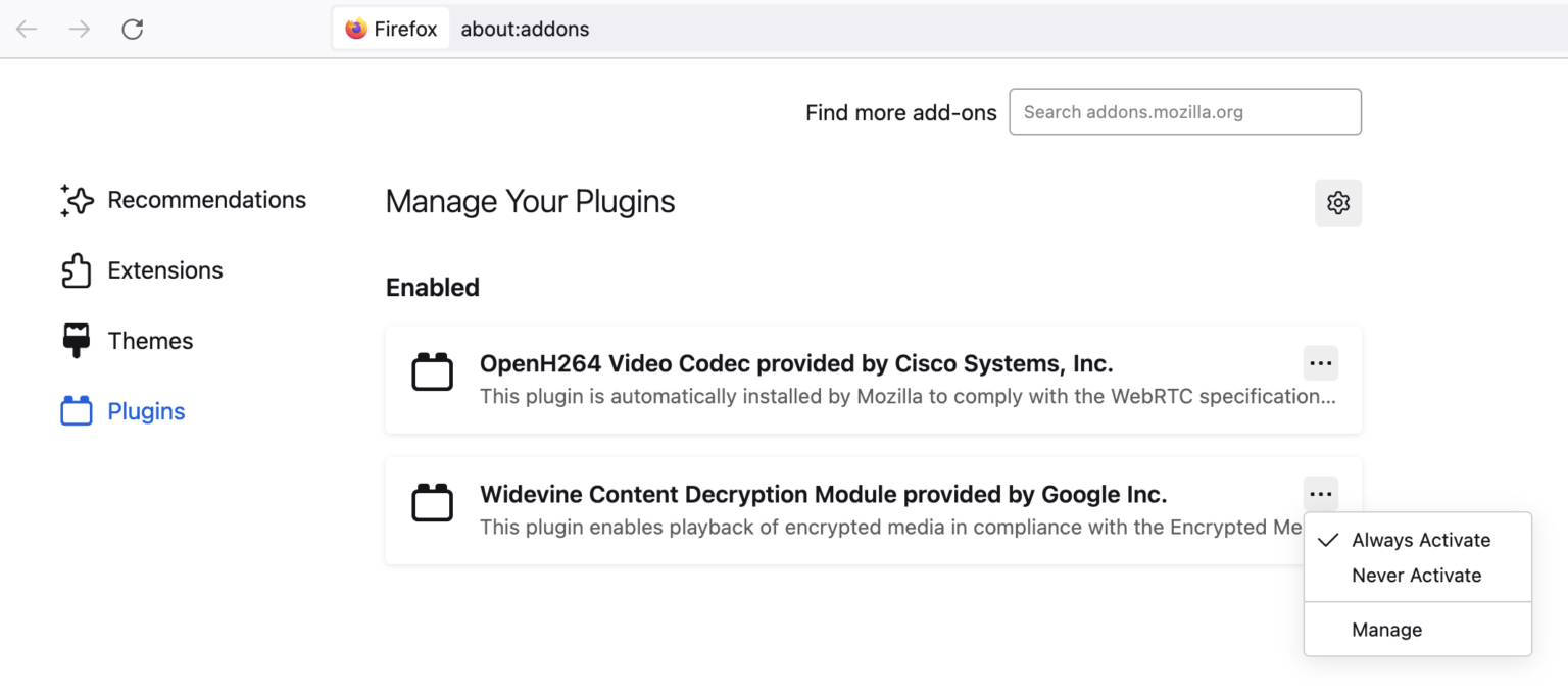 Firefox DRM Basics and How to Enable Disable Content Protection - VdoCipher Blog